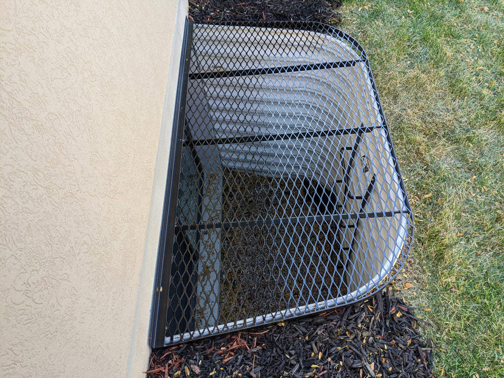Affordable Steel Mesh Window Well Cover in Utah – SafeWell Window Well ...